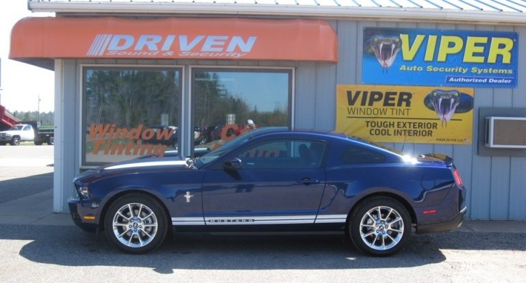 Ford Mustang Window Tint Installation Thrills Marquette Client