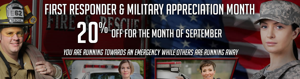 First Responder And Military Appreciation Month