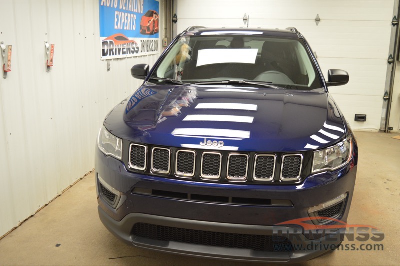 Marquette Client Gets Jeep Compass Paint Correction & Protection