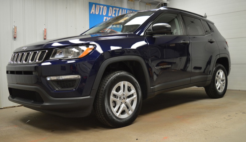 Marquette Client Gets Jeep Compass Paint Correction & Protection